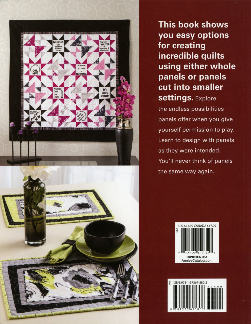 3E - Books featuring Panels – Focus on Fabric