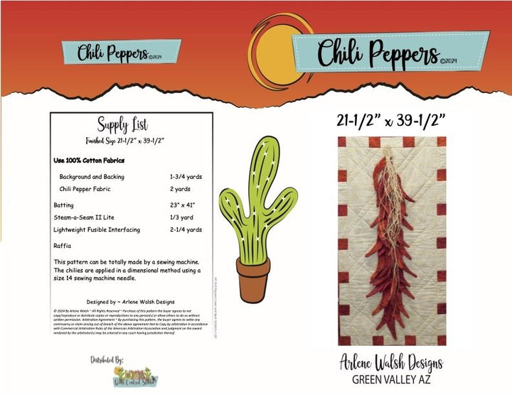 3A - Arlene Walsh Designs Patterns and Complete Fabric Kits – Focus on ...